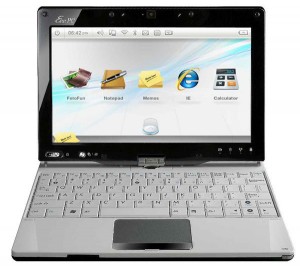 Asus Eee PC T91MT, netbook con pantalla táctil giratoria de 8,9 ...