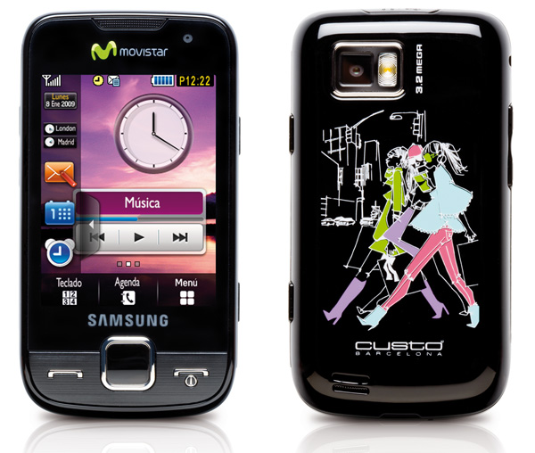 Samsung Mytouch 2GB Edición especial Custo Barcelona, mismo terminal ...