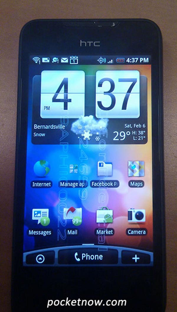 HTC Incredible, pantalla de 3,7 pulgadas y sistema Android para ...
