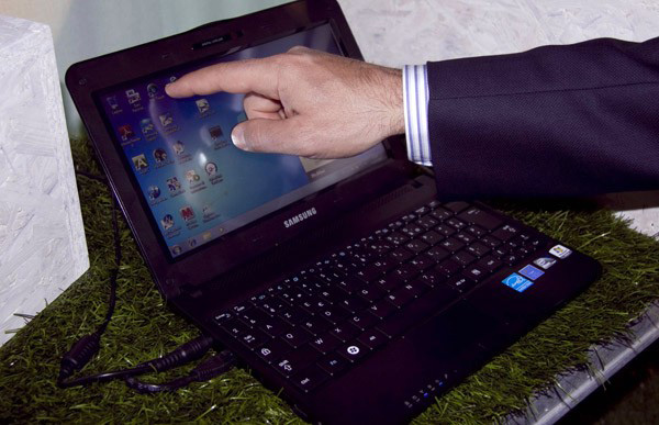 Samsung NB30 Touch, un netbook con pantalla táctil – tusequipos.com