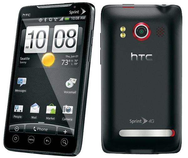 HTC EVO 4G, un móvil táctil de gran pantalla y miras estrechas ...