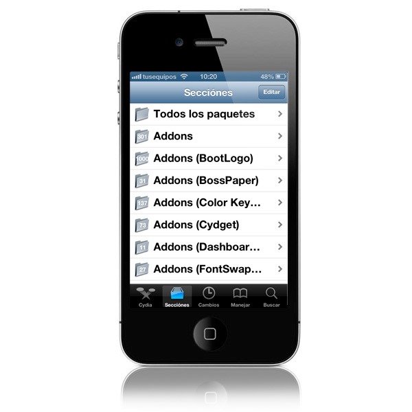 Así funciona Cydia, la tienda de apps para iPhone con Jailbreak ...