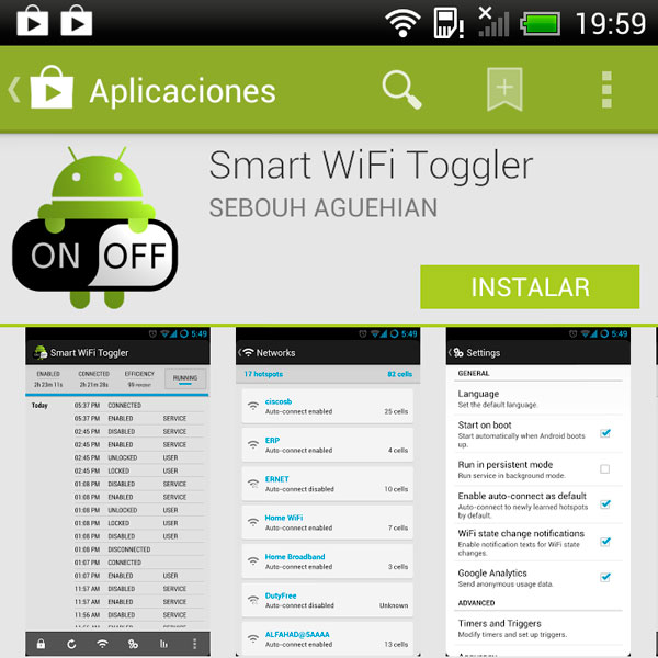 Conecta el WiFi automáticamente en un smartphone Android – tusequipos.com