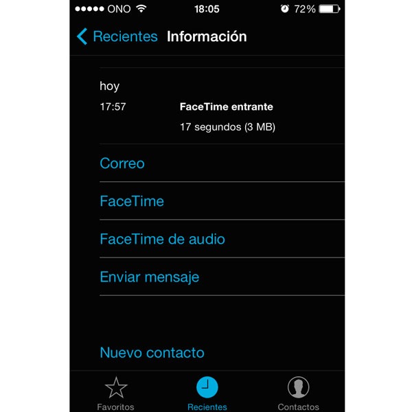 Trucos iOS 7, cómo hacer llamadas de audio por FaceTime – tusequipos.com