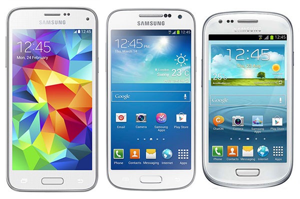 Samsung Galaxy S3 Vs S4 Mini