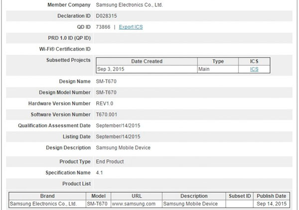 La tableta de 18,4 pulgadas de Samsung se llamaría Galaxy View ...