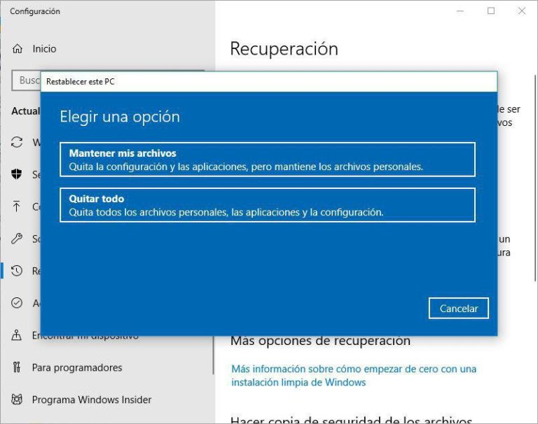 Cómo reparar Windows 10 sin formatear fácilmente – tusequipos.com
