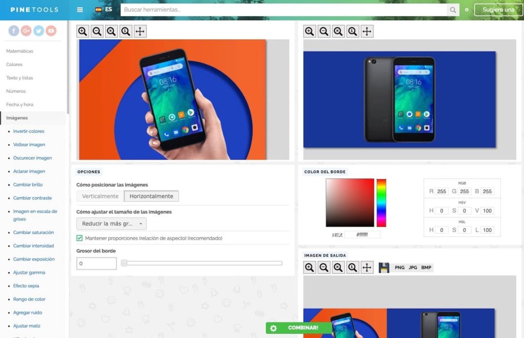5 páginas para unir imágenes en una sola online – tusequipos.com