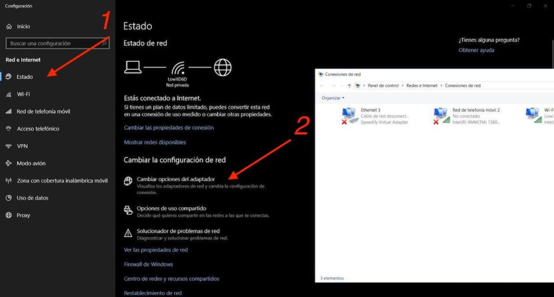 Cómo compartir Internet en Windows 10 por Ethernet o WiFi sin programas ...
