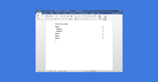Cómo hacer un índice en Microsoft Word fácilmente – tusequipos.com