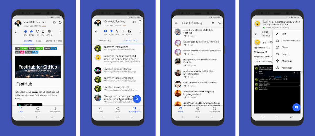 Apps para trabajar con GIT y GitHub desde el móvil – tusequipos.com