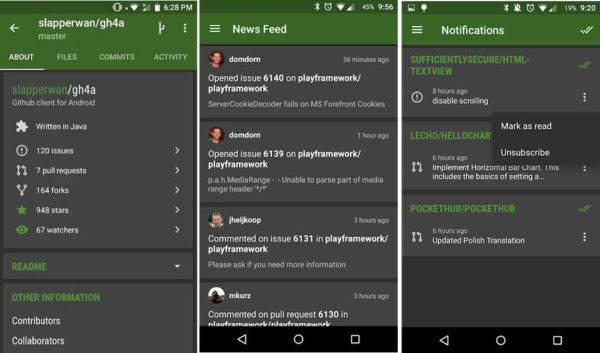 Apps para trabajar con GIT y GitHub desde el móvil – tusequipos.com