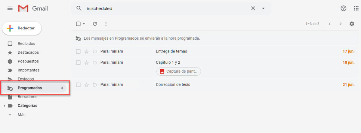 Cómo programar un correo en Gmail – tusequipos.com