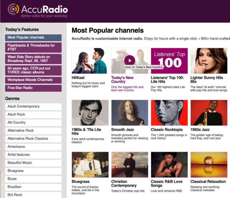 Las mejores web para escuchar música online gratis – tusequipos.com