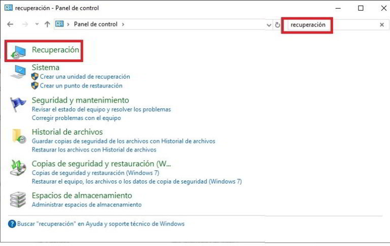 Cómo restaurar Windows 10 para volver a un estado anterior – tusequipos.com